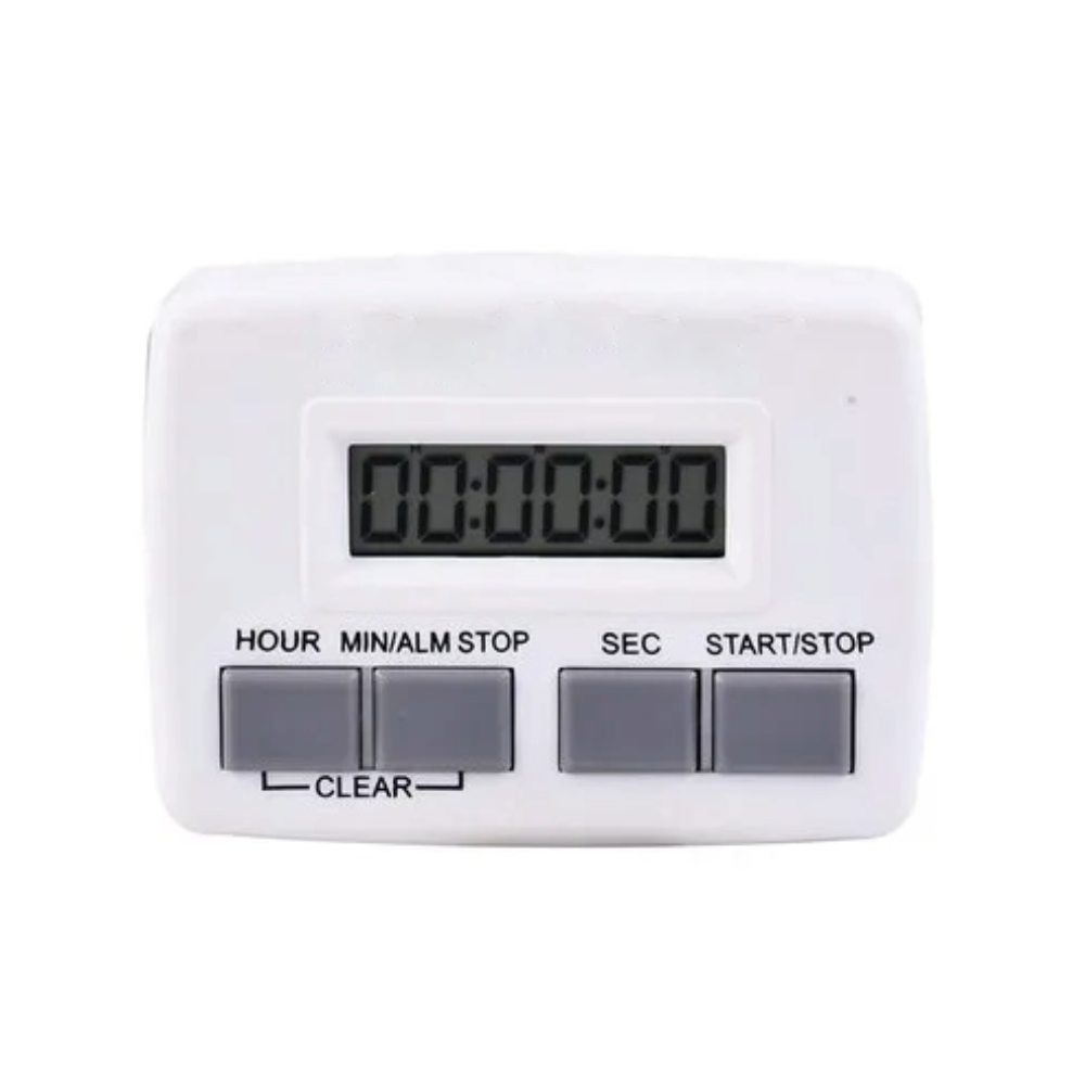 LABART White Digital Timer with Extra Loud Sound DT-109