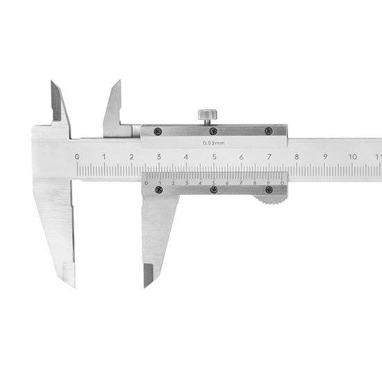 Stainless Steel Non-Digital Caliper, Metric Manual Micrometer, 0.02mm ...