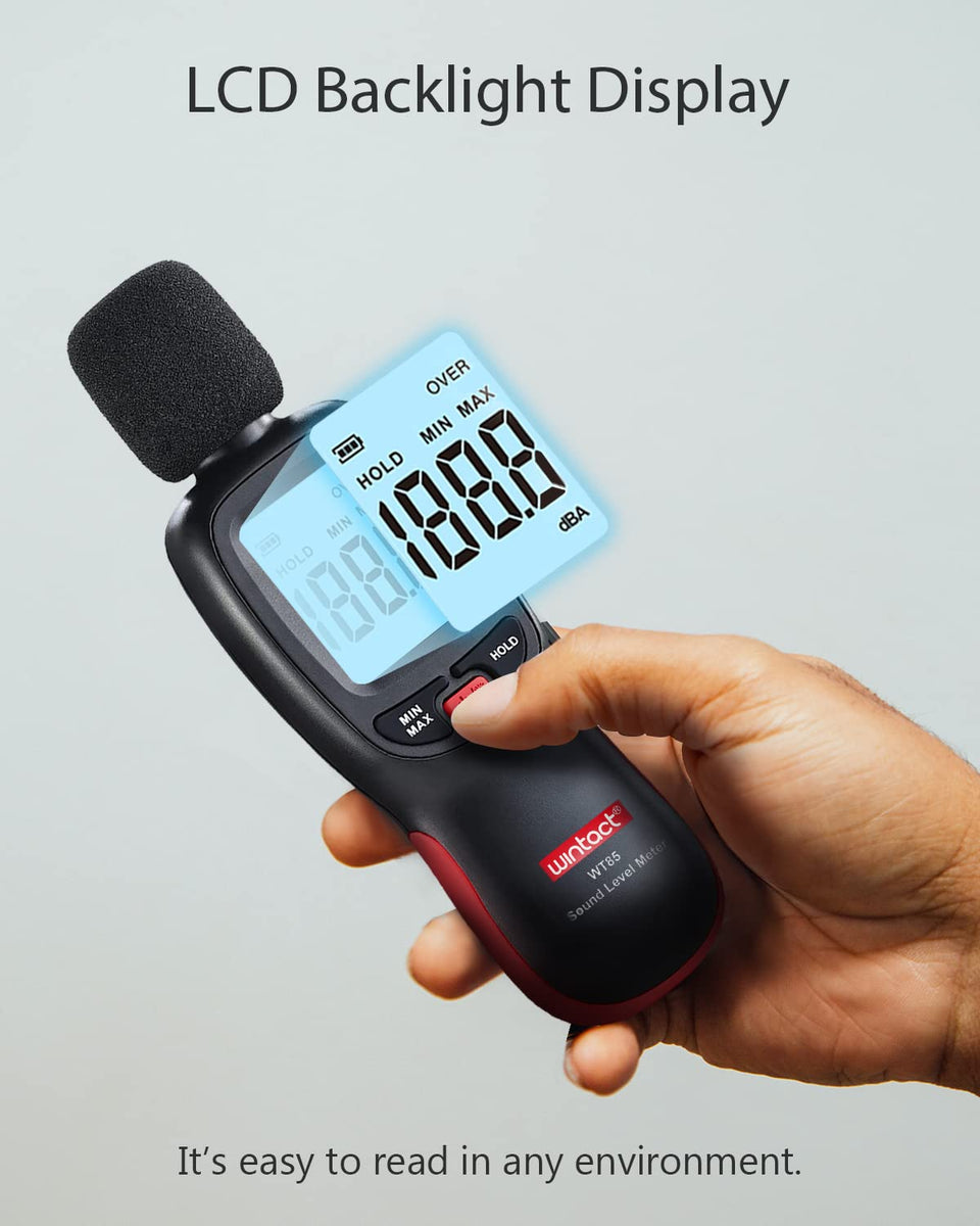 LABART 30-130 dBA Digital Sound Meter Noise Level Reader Portable Test