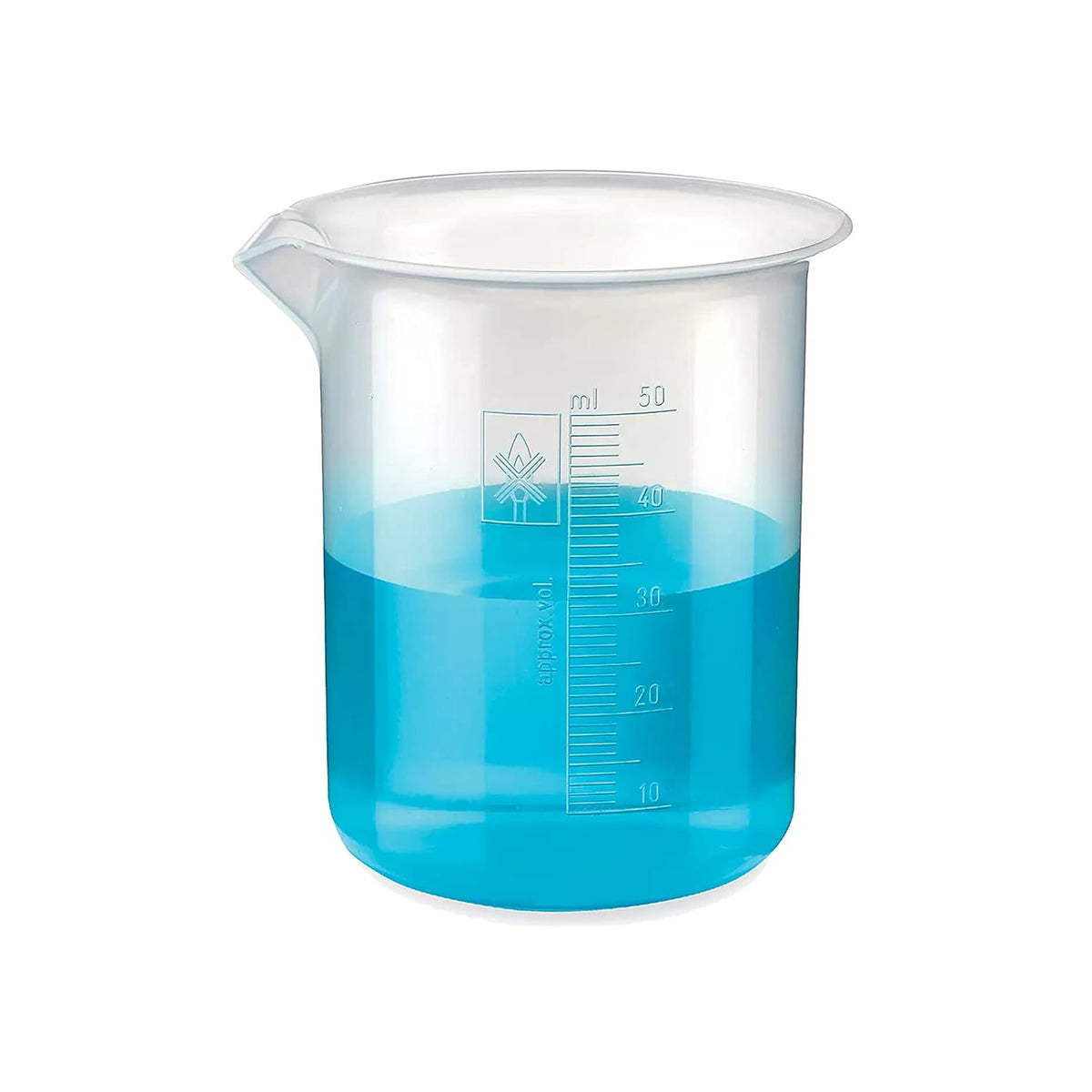 LABART Polypropylene (Polylab) Plastic Beaker with Graduation Marks, f