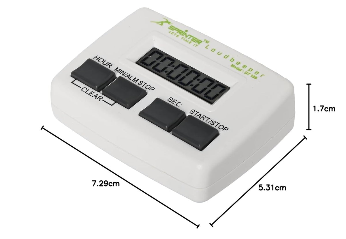 Digital Timer with Extra Loud Sound Hour, Minute, Second, DT-109 – LABART