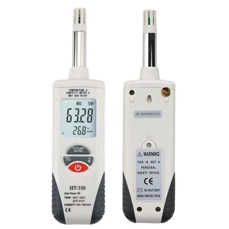 Hygro-Thermometer Psychrometer,, Humidity, Temperature & Dew Point Met ...