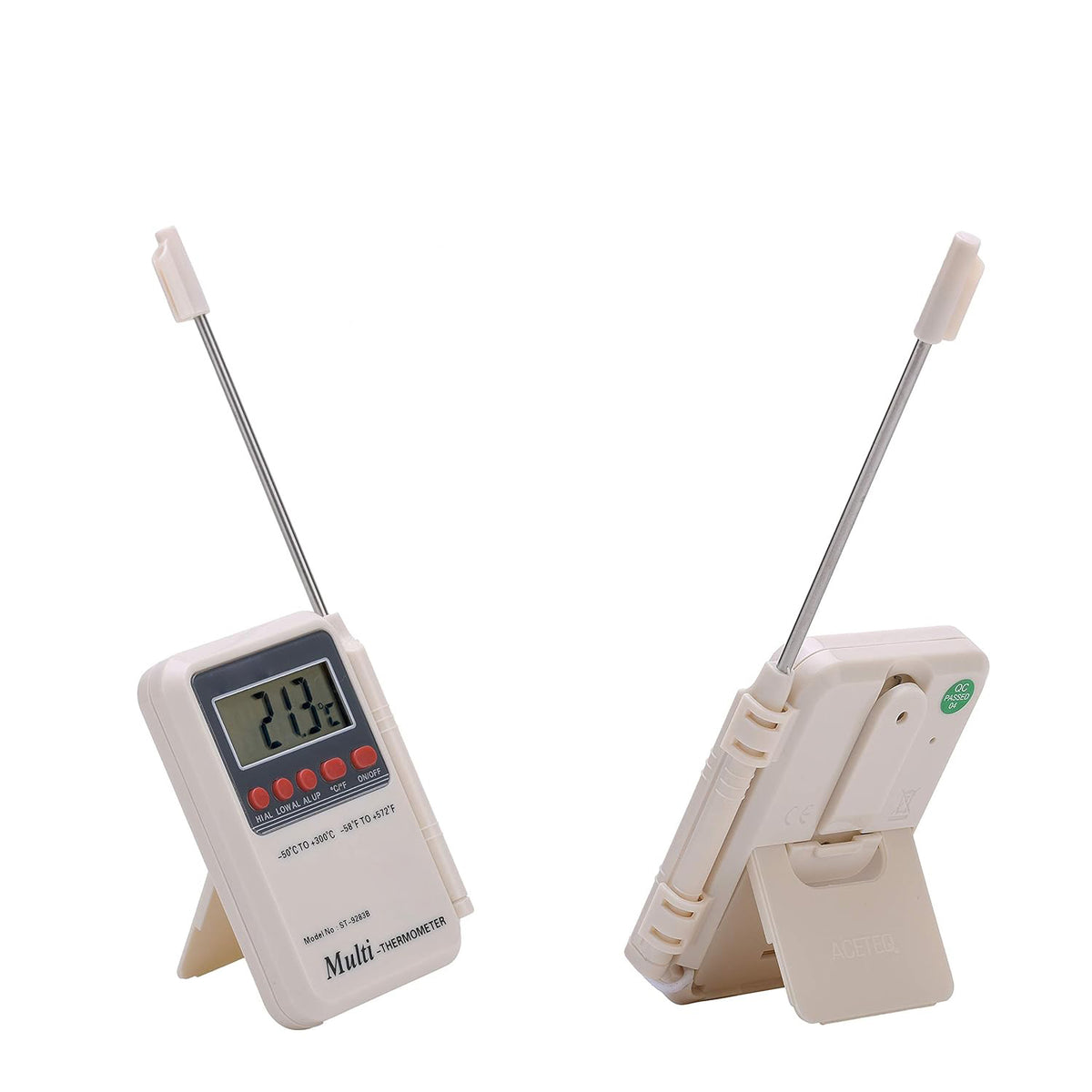 LABART Multi Stem Digital Thermometer -50~300℃ with External Sensing P