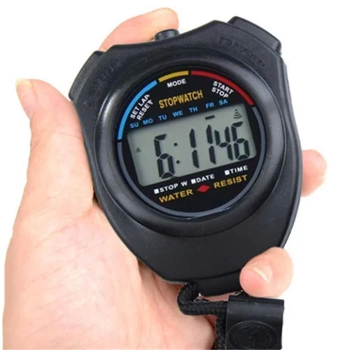 Water Resistant Multi-Function Electronic Digital Sport Stopwatch Timer ...