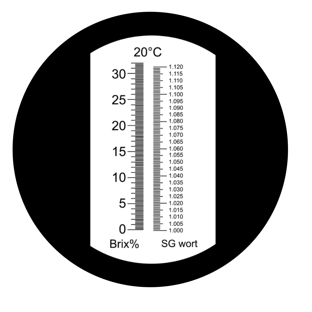 Brix Refractometer with ATC Digital Handheld Refractometer for Beer ...