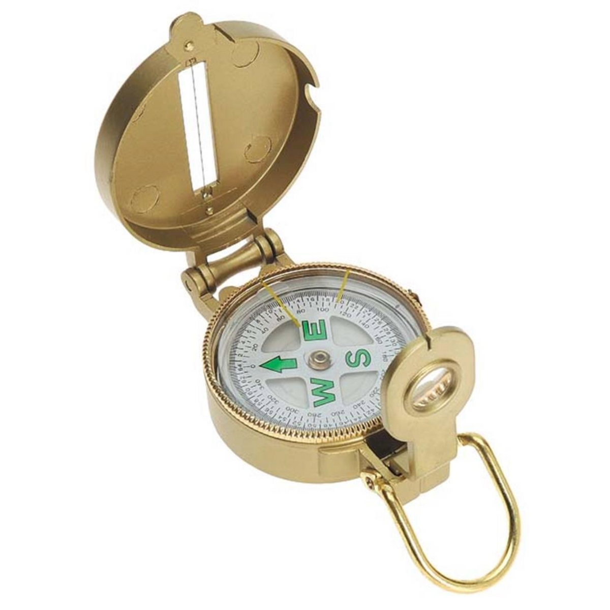 Metal Case Floating Luminous Dial Foldable Engineer Directional Compas ...