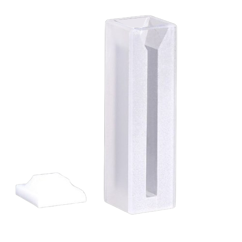 LABART™ 10mm Pathlength, 1ml Quartz Micro Spectrophotometer Cuvette, 2